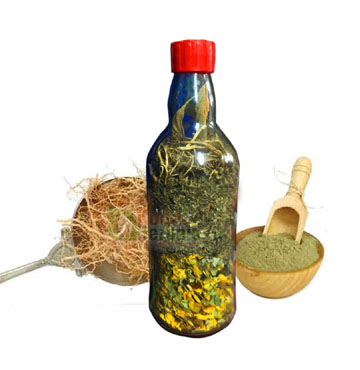 Buy Ayurvedic Herbal Hair Oil Mix, Natural and Organic Hair oil mixed ...