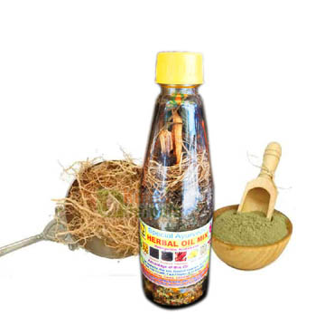 Buy Ayurvedic Herbal Hair Oil Mix, Natural and Organic Hair oil mixed ...