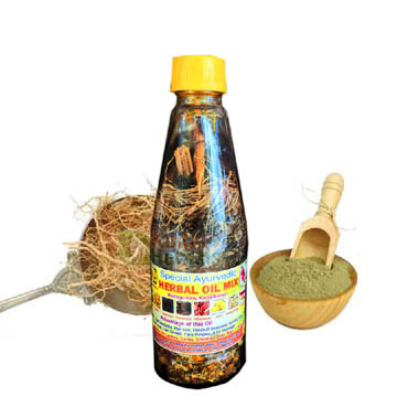 Buy Ayurvedic Herbal Hair Oil Mix, Natural and Organic Hair oil mixed ...
